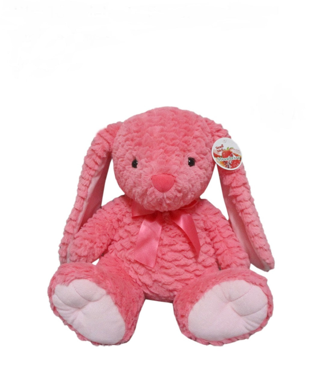 18 Strawberry Scented Plush Bunny Pink Cassandrascreationsonline